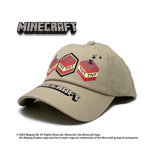 大人気ゲーム「マインクラフト」に登場する“TNT”ブロックが刺繍でデザインされた、キッズ用ツイルキャップです。ナチュラルなベージュカラーに、インパクト抜群のTNTロゴが映えるデザインで、コーディネートのアクセントにもぴったり。通気性の良いツ...
