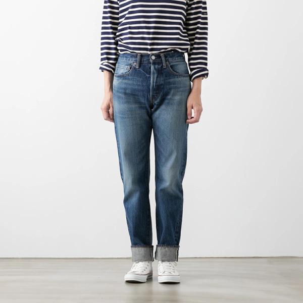 Ordinary fitsオリジナルの66TYPE生機セルヴィッチデニムを使用したストレートデニムパンツ。リーバイス66前期モデルを参考に研究してリプロダクトした生地で、タテの長いムラ感を再現するべく、異なる2種類の糸を使用しています。整理...