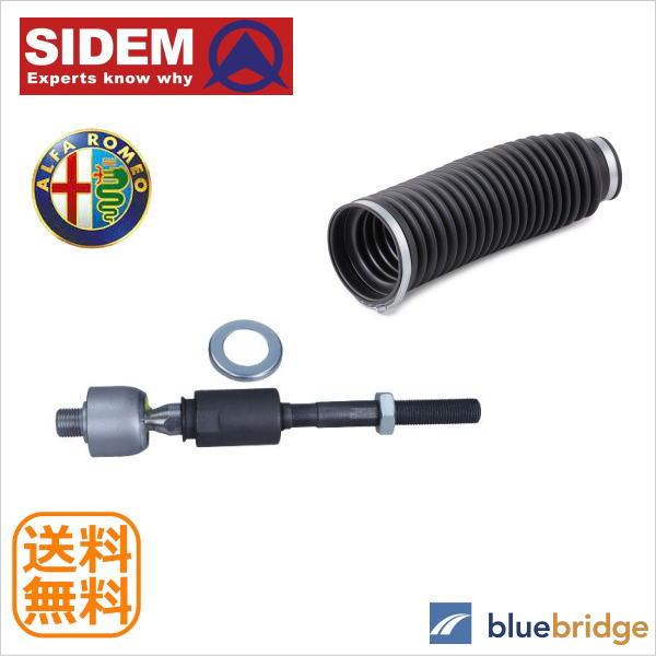 【製品概要】ステアリング パーツ　セット　SIDEM製【セット内容】インナー タイロッド｜35010ステアリング ギア ラック ブーツ｜301130【メーカー】アルファロメオ【車種】アルファ 147 (2001-2011)1.6 ツインスパ...