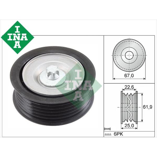 【製品概要】ガイドプーリー 新品 INA製【メーカー】ベンツ【車種】Cクラス(W203/W204)CLC(CL203)CLK(C209/A209)CLSクラス(C219)Eクラス(W211/W212)GLクラス(X164)GLKクラス(X2...