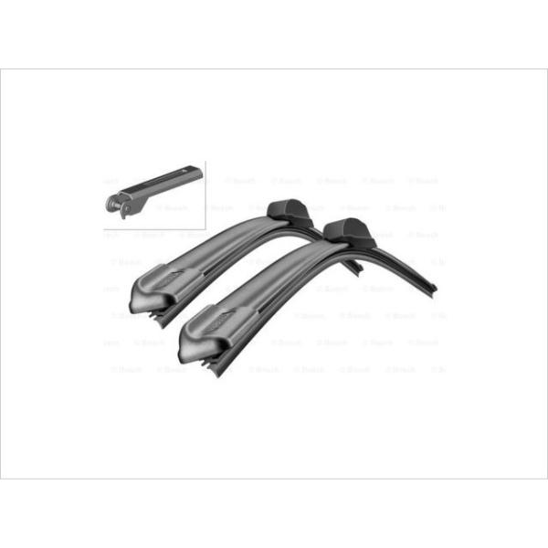 【製品概要】車種専用ワイパーブレード　エアロツイン　新品　BOSCH製右ハンドル専用　550mm | 550mm（各1本、計2本セット）【メーカー】メルセデス ベンツアウディ【車種】Cクラス W203 S203CLK W209 C209 A...