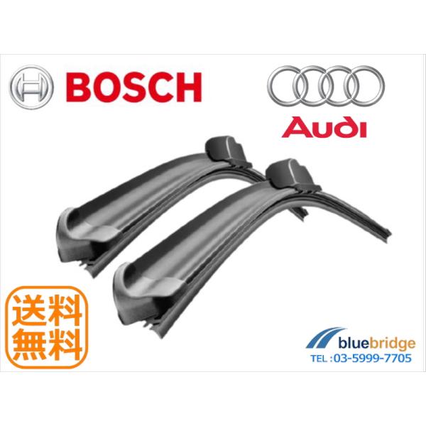 【製品概要】車種専用ワイパーブレード　エアロツイン　新品　BOSCH製右ハンドル専用　650mm | 600mm（各1本、計2本セット）【メーカー】アウディ【車種】Q7 (2006-2013)3.0TFSI 4LCJTL 4LCJTS3.6...