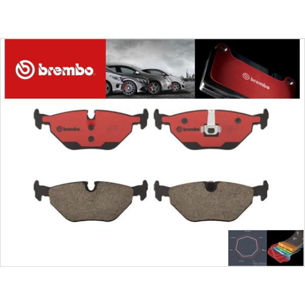 【製品概要】リア ブレーキパッド1台分　新品　BREMBO製【メーカー】BMW【車種】3シリーズ E36318i CA18320i CB20323i CB25325i CB25328i CD28318isクーペ BE18320iクーペ BF...