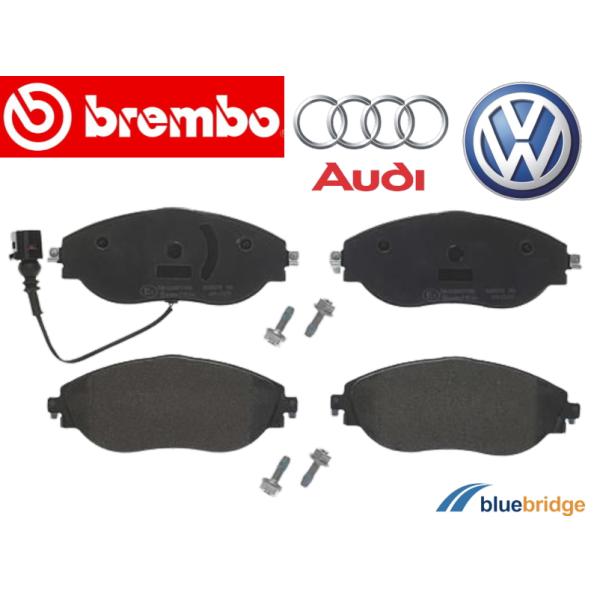 【製品概要】フロントブレーキパッド1台分 新品 BREMBO製低ダスト【メーカー】フォルクスワーゲン VWアウディ Audi【車種】ゴルフ7GTI Rゴルフ81.0eTSI 1.5eTSI 2.0TDI GTIゴルフ8 ヴァリアント1.0e...