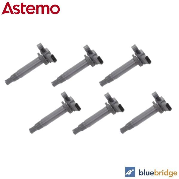 【製品概要】イグニッションコイル　　Astemo 日立製 　6本セット【メーカー】トヨタUSトヨタ【車種】アルテッツァ GXE10アルテッツァ ジータ GXE10W GXE15Wヴェロッサ GX110 GX115クラウン GS151H GS...