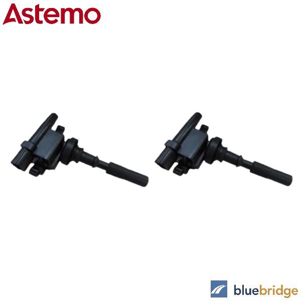 【製品概要】イグニッションコイル　　Astemo 日立製 　2本セット【メーカー】三菱【車種】タウンボックス ワイド U65W U66WトッポBJ H41A H46AトッポBJ ワイド H43A H48Aパジェロ ジュニア H57Aパジェロ...