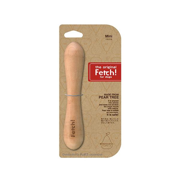Fetch！は厳選された梨の木から作られたワンちゃん用のおもちゃです。梨の木は無害であり、他の樹木と比べ繊維密度が高く堅いので噛んだとき細かく砕けトゲなどが残りにくい特徴があります。 Fetch!は何度も繰り返された試作テストから辿り着いた...