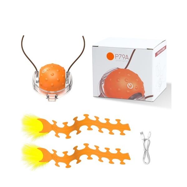 予測できないランダムな動きで好奇心を刺激する電動トイ 5分間作動するとスタンバイモードに切り替わり、1時間後に再び1分作動。ペットが触れると再び5分動作します。3種のモードで猫ちゃんにあった動きが可能です。