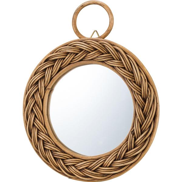 手編みならではの繊細なラタンミラーはやわらかくあたたかな印象ラタンを使用しているので軽くて取り付けもカンタン商品の仕様について【材質】ラタン ラッカー塗装 3mmミラー【機能】【静的耐荷重】【注意事項】※色味は天然素材の為個体差があります。...