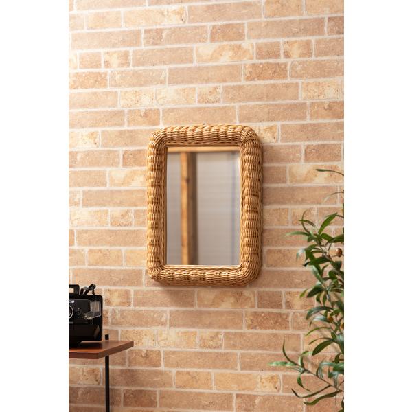 どんなインテリアにも馴染みやすいラタンのミラーは、奥行きが生まれ空間のイメージをガラッと変えてくれます。商品の仕様について【材質】ラタン ラッカー塗装 ミラー ※ミラー部サイズ:W19×H29cm【機能】【静的耐荷重】【注意事項】※天然ラタ...