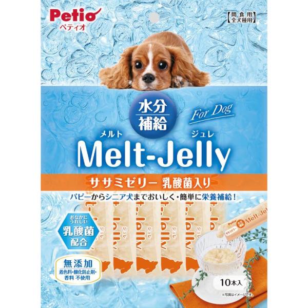 簡単にササミゼリーで水分補給しながら栄養補給・毎日おいしく水分補給しながら栄養補給できるササミゼリーです。・良質たん白質豊富なササミを贅沢に使用。・そのまま・崩して・凍らせて・・・わんちゃんの好みに合わせて与えられる便利なスティックタイプ。...