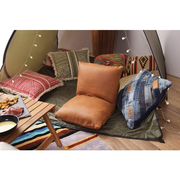 【商品番号】RKC-827【商品名】カックンリクライナー【サイズ】W38×D38/45×H36×SH12【カラー】キャメル【原産地】中国【組　立】完成品【重　量】2 kg