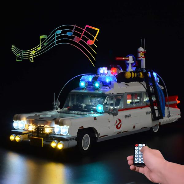 商品名: T-Club アップグレード RC LEDライトキット サウンド付き レゴゴーストバスターズ Ecto-1 10274 照明キット レゴ10274対応 (ビルディングブロックセットは含まれません) サウンドRC付き T-Club ...