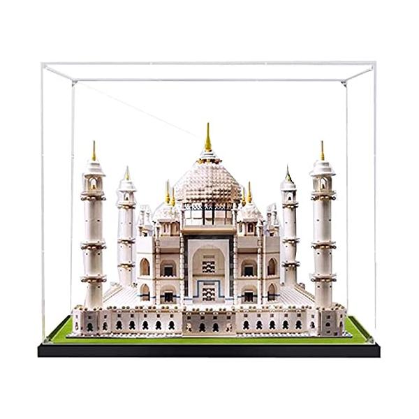 商品名: T-Club アクリルディスプレイケース レゴ10256用 防塵クリアディスプレイボックス レゴ10256タージマハル用 (モデルは含まれません) T-Club Acrylic Display Case for Lego 1025...