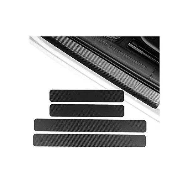 (1)対応車種：トヨタ シエンタ 170系 2015~2021/ トヨタ パッソ M700A M710A(2)材質：防水PVC素材。耐摩擦、 耐汚れ、炭素繊維紋理、ドレスアップ(3)特徴： 傷/汚れ防止、既存の傷をカバーし、降りるときにサイ...