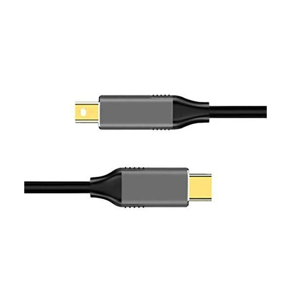 USB 3.1?Type C USB - C to MacBook &amp;ノートパソコン用MINI displayport DPオス4?Kモニタケーブル1.8?M長さ: 180?cm新しいMacBook &amp;複数のモニタと作業の1...