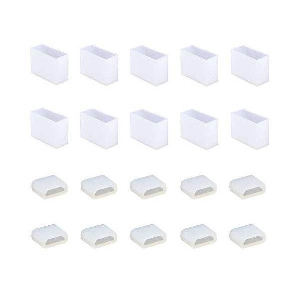 【内容物】USBケーブル（オス用）防塵カバー2種類入り。Micro USB Type A用10個、Micro B端子用10個。【用途】ホコリ・ゴミ等の付着による接触不良、むき出しな端子同士の傷・短絡、湿気による錆び、酸化からUSBポートを保...