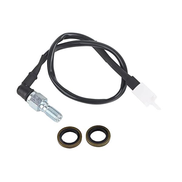 【スイッチ制御】このオートバイ用油圧ブレーキスイッチはブレーキランプを制御するスイッチです。油圧ブレーキシステムの部分として使用され、回路を構成できます。自動車のブレーキを制御することができます。交換用に最適な部品です。【優れた機能】先進的...