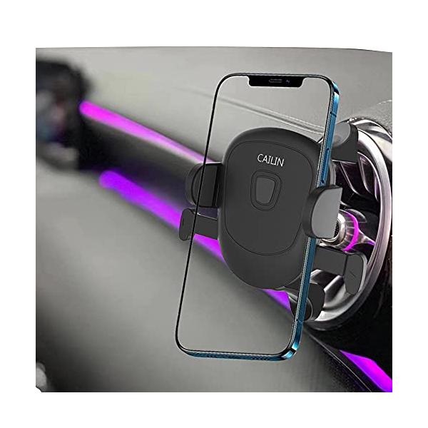 カーマウントには伸縮性のある滑り止めクリップを使用し、通気孔にエアラバーをしっかりと保持し、通気孔に柔らかいゴムを使用してデバイスを傷つけないようにします。 減速ゾーン、でこぼこ道、緊急ブレーキを恐れません。ワンプッシュボタン固定設計、片手...