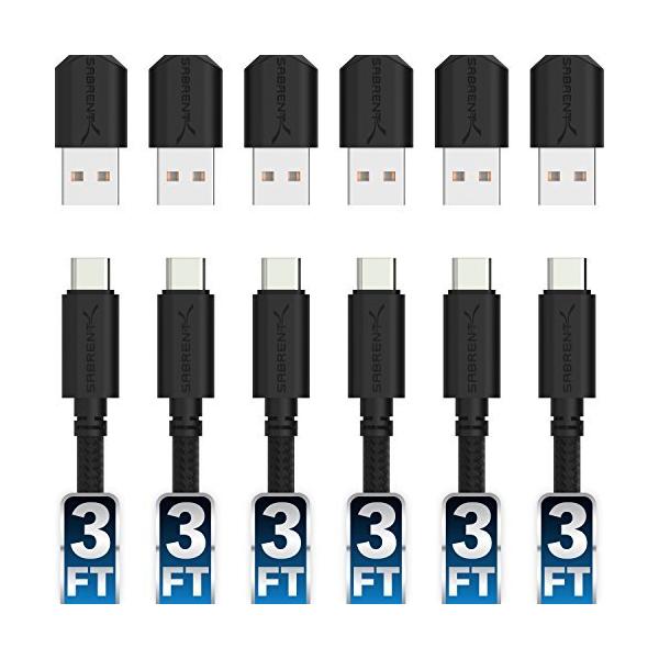 ハードドライブやプリンター等のパソコン周辺機器を接続したり、Android端末やタブレットを充電するのに最適なアクセサリナイロンを編組したデザインのケーブルによって、日常の引っ張りやひねりによるダメージを阻止USB 2.0 ケーブル - U...