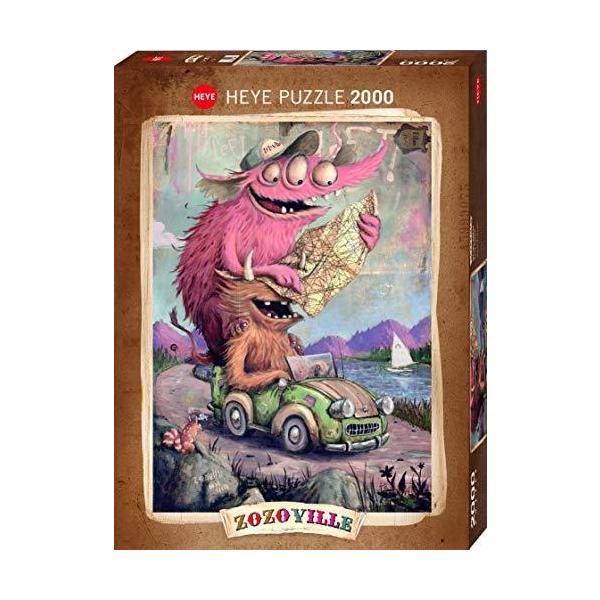 ピース数:　2000ピース完成サイズ:　68.8 × 96.6 cm対応フレーム:　F2010Made in Germany