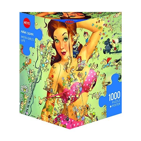 ピース数 : 1000ピース完成サイズ : 50 x 70 cm対応フレーム : F1020Made in Cezch