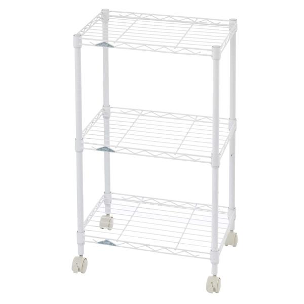 【商品概要】本体重量(約):3.65kg材質:スチールシェルフ(棚板)・ポール:スチール(粉体塗装) ナイロンキャスター:ナイロン樹脂 スリーブ:ABS樹脂塗装・コーティング:粉体塗装商品シリーズ: 19mm/ルミナスシリーズ型番:LCR4...