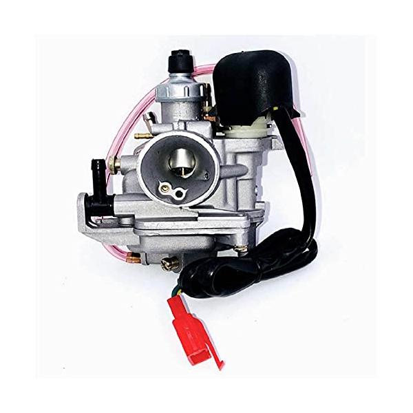 スズキ 用 キャブレター 汎用品 です。 エンジン に接続され、 ガソリン と 空気 を混ぜてエンジン内部に送り込む 燃料供給装置 です。【適合車種】SUZUKI： レッツ 、 レッツ2 、 CA1KA 、 CA1KB 、 CA1KC 、 ...