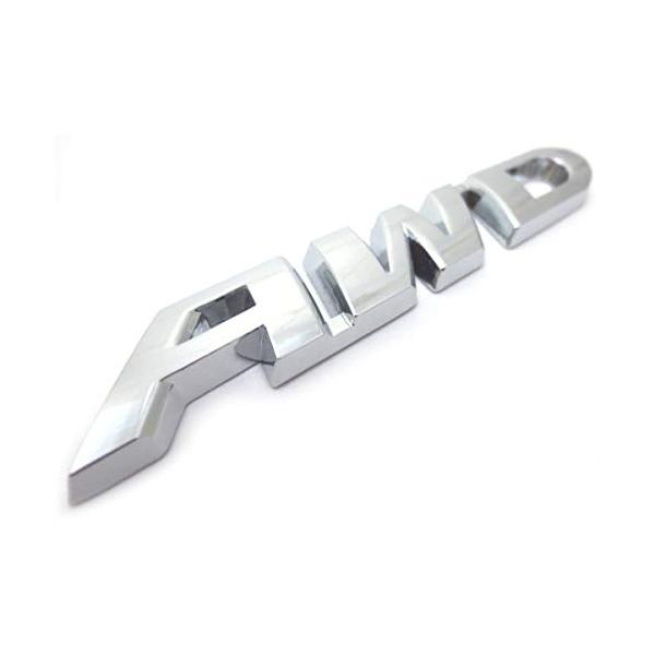 クロームメッキAＷＤエンブレム！AWDのステータスで力強さとアクティプさを演出！リアやサイドのフェンダーなどに取り付けしてオンリーワンの仕様に！材質：亜鉛合金　プラスチック製ではないので重みがあり強度があります！ サイズ：全長9.2ｃｍｘ幅...