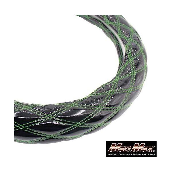 マッドマックスだけのオリジナルハンドルカバー。内装ドレスアップの必需品!人気のキルト仕様!!グリップは55mmと太めの仕様となっています。ご購入前にハンドルの外径を計測の上お買い求め下さい。