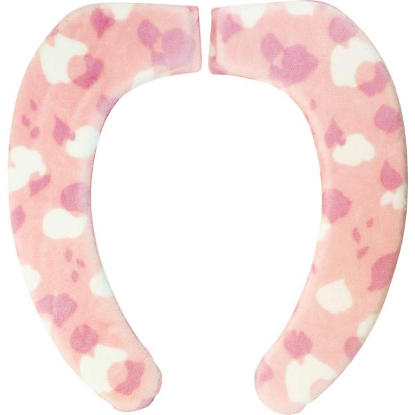 【商品概要】サイズ：9.5x41.5x2.5cm便座にのせるだけ！取りつけ簡単な吸着式便座カバー。面倒な取り替えの手間がかかりません。洗浄暖房型・O型・U型・ポータブル、どの便座にも対応します。便座を立ててもずれ落ちません。くり返し洗濯OK...