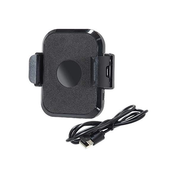 幅60〜105mmのスマホに対応のワイヤレス充電付ホルダー ホルダーは可動式アームのためスマホ（幅60〜105mm）をしっかり設置できます。ワイヤレス充電付きで、ホルダーにスマホをセットするだけで充電されます。ワイヤレス充電付き ワイヤレス...