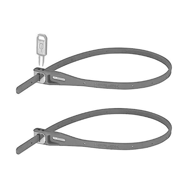 最軽量の自転車ロック。 キーを含めわずか20g。強化スチールコアとロックヘッド付きの柔軟な硬化ナイロンアウター。ロック直径40cm。多目的、再利用可能なジップのようなセキュリティタイ。キーを含めわずか20g。ショートストップやアクセサリーに...