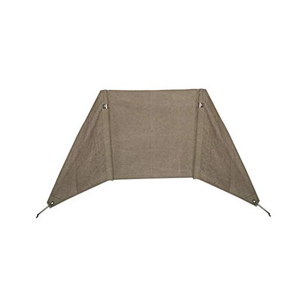 風を遮り焚火を守る帆布製ウインドスクリーン 焚火陣●展開サイズ : 約幅166（上部75）cm×高さ68.5cm●収納サイズ : 約幅40cm×縦22cm×厚み8cm●重量 : 約1.6kg●素材 : フレーム：ステンレス、生地：コットン1...