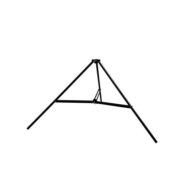 素材：スチール（黒メッキ）仕舞寸法：L65.5cm高さ調整幅：H45cm-H55cm（ポール内径 19.5mm）重量：約1.18kg用途：ハンマーランタンスタンド専用三脚スタンドです。地面が柔らかい場合や固い地面でポールを挿せない場合にポー...