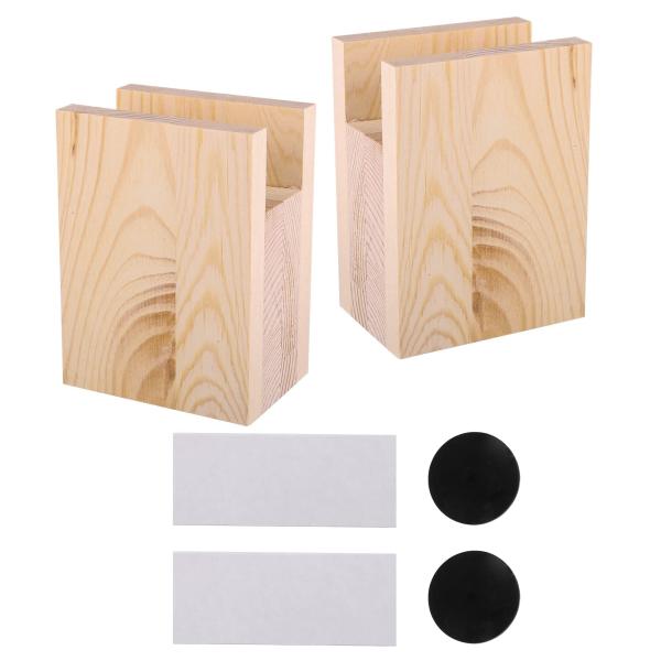 【商品概要】サイズ：10×10×4cm 10cmずつ増やせます 総高さ13.5cmパイン材を使用しているので、耐荷重が高く、丈夫で長持ちします滑り止めマットが付属しており、より安定し、床を保護することができます床やカーペットを傷めず、安定で...