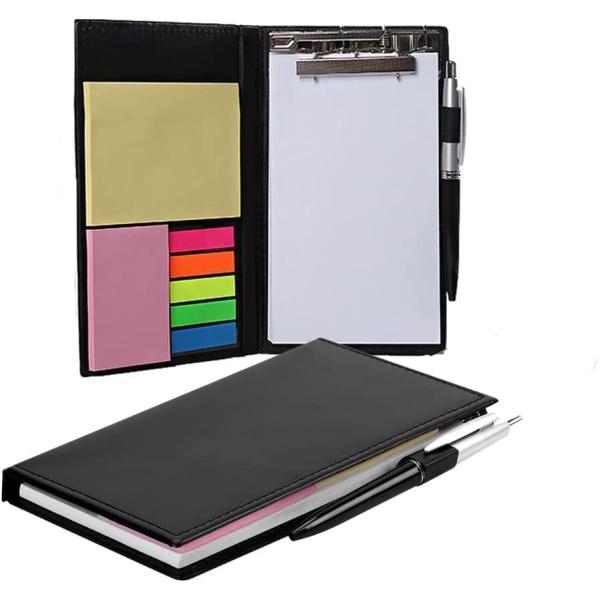 【商品概要】商品仕様：サイズ：ケース：19.2*11.2*1.7cm 　イエロー：10*7.5cm （50枚）、ピンク：5*7.5cm（50枚）、小さいな5色：1.5*5cm（25枚）、両面テープ白紙：70枚違う色を揃いて、持ち運びに便利な...