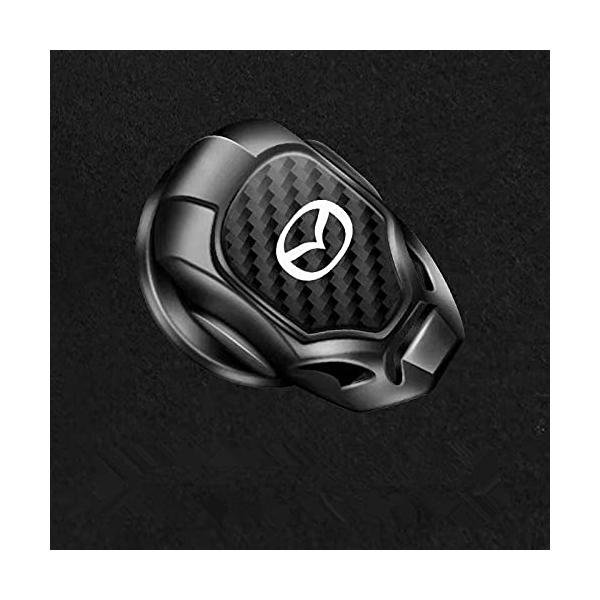 【デザイン ，幅広い機能】3Dダイヤモンドカットサーフェス、映画愛好者のお好みデザインです。繊細なエッジングプロセスにより、製品の表面は手を傷つけることなくスムーズです。車のスタートボタンのカバーは、エンジンのスイッチボタンを装飾して、子ど...