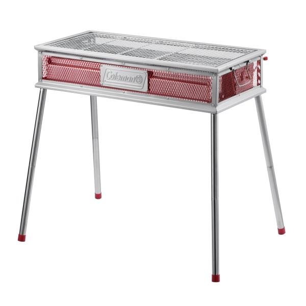 【商品概要】サイズ:使用時/約80×52×40-70(h)cm、収納時/約73×34×15(h)cm、焼面サイズ/約30×68cm重量:約6kg材質:ステンレス、他付属品:鉄板、焼網オールステンレスボディー【商品説明】【商品詳細】ブランド：...