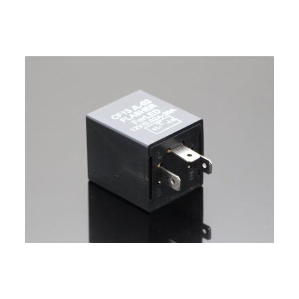 【商品概要】ウインカーをLEDへ変更した際の点滅回数を適正に制御します3極タイプのリレーとしてご使用いただけます動作音なしタイプ※汎用品となりますので、適合は判断お願い致します※防水対応しておりませんので、必要に応じて防水処理を行ってくださ...