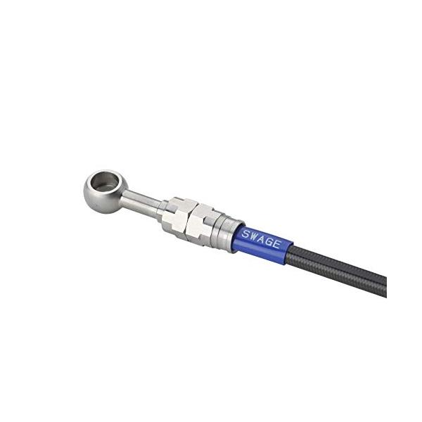 【商品概要】生産国:日本材質・素材:ステンレス部位:リア<BR>材質・素材:ステンレス<BR>色(カラー):ステン/ブラックホース<BR>適用:MT-07(14)【商品説明】【商品詳細】ブランド：スウェッ...