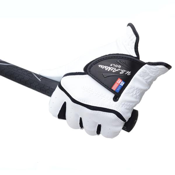 【商品概要】左手用サイズ:21-22cm素材(手のひら):天然皮革(羊皮)素材(甲側):合成皮革、ニット原産国:インドネシアカラー:ホワイト品番:USGL-5656【商品説明】【商品詳細】ブランド：Lezax商品種別：スポーツ＆アウトドア商...