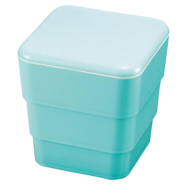 【商品概要】サイズ:約180×180×186mm本体重量(kg):0.85素材:蓋・本体/ABS樹脂、手提ベルト/合成皮革、ナイロン原産国:日本付属品:手提ベルト容量:上段/約1550ml、中段/約1150ml、下段/約700ml注意事項:...