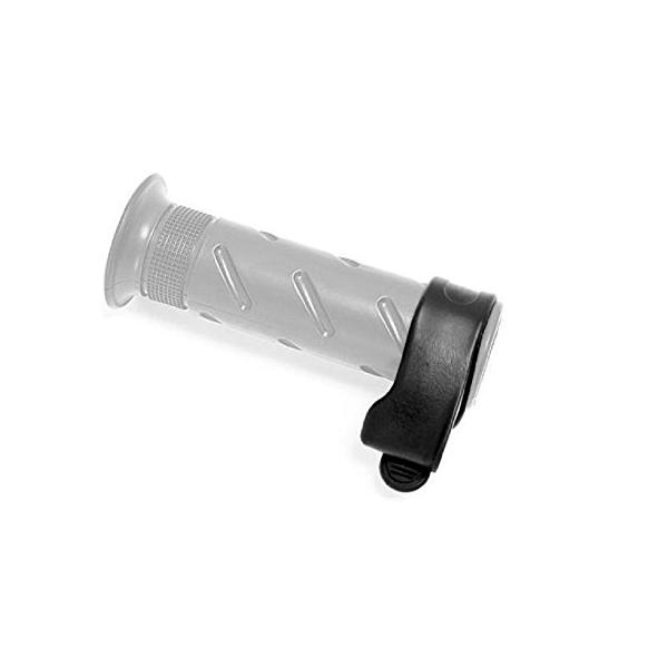 女性でも簡単に取り付け出来ます。ハンドルグリップに巻くだけ。シリコン製で取り付け時に割れる心配もありません。素材：シリコン製/円径：31mm前後（シリコン製なので多少の伸縮性あり）簡単に取り付けられ、アクセルワークが向上します。長距離ライダ...