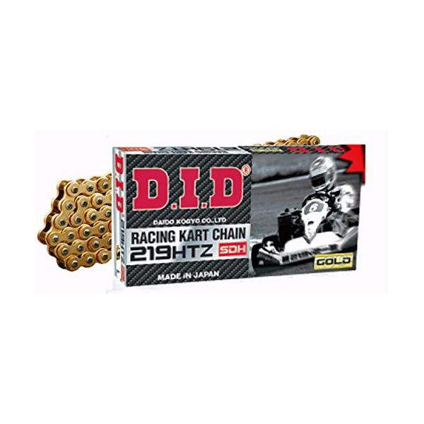 【商品概要】・219HTZ SDH G&amp;G・サイズ:100L【商品説明】【商品詳細】ブランド：カートパーツ(Kart Parts)商品種別：車＆バイク商品名：レーシングカート用 D.I.D(大同工業) チェーン 219HTZ SDH...