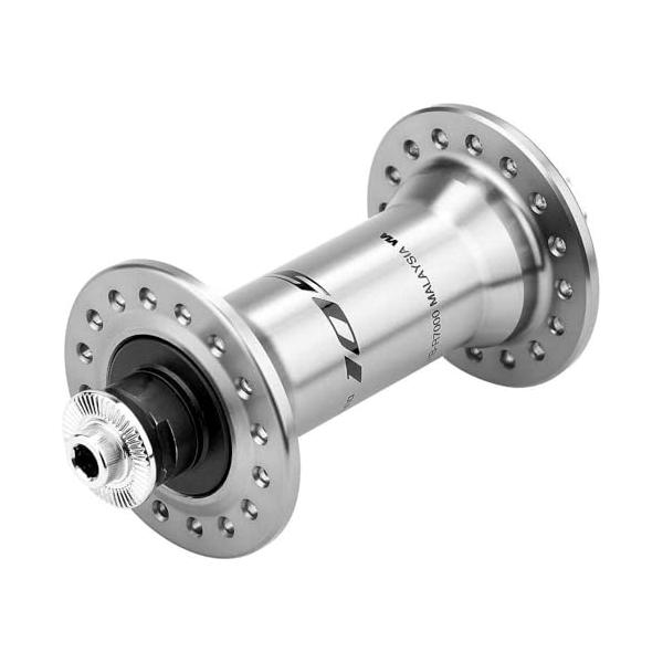 【商品概要】ROADコンポ「105」グレードのフロントハブ。■高品質のカップおよびコーンベアリング。高い耐久性とスムーズな回転でパフォーマンスを維持。■クイックリリーススキュワー付属。■カラー：シルバーブレーキタイプ:リムブレーキ■オーバー...