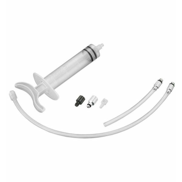 【商品概要】シリンジ(注射器)x1ブラスチックチューブA(シリンジ-キャリパー用)x1ブラスチックチューブB(レバー-オーバーフロー用)ブリードフィッティングM5x1 M6x2 M7x1【商品説明】ブリーディング作業を行う基本のセット【商品...