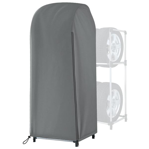 【商品概要】【プロのカーショップも絶賛！】スポッと簡単！4本収納まとめて保護！ タイヤ 長持ち タイヤカバー お客様の声を反映して、よりシンプルに！使いやすく！より丈夫に！【商品仕様】サイズ（約）：幅61×奥行72×高さ145CM/ カラー...