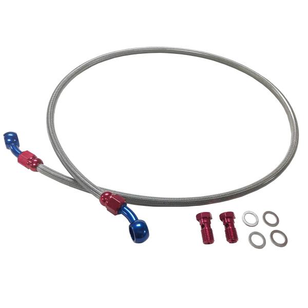 【商品概要】【セット商品内容（フロント）】ホース本体（クリアメッシュホース）バンジョーボルト（レッド）アルミワッシャー【商品説明】【商品詳細】ブランド：アルキャンハンズ(ALCAN HANDS)商品種別：車＆バイク商品名：アルキャンハンズ(...