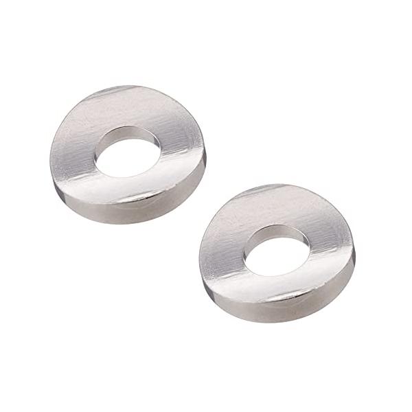 【商品概要】アルミ製 アールスペーサー×2個 平スペーサー×2個スペーサー高:3.0(最小)〜6.3mm(最大) 内径:6mm 外径:15.5mmワッシャ高:3.0mm 内径:6mm 外径:15.5mm　4PC合計重量：6g【商品説明】テク...